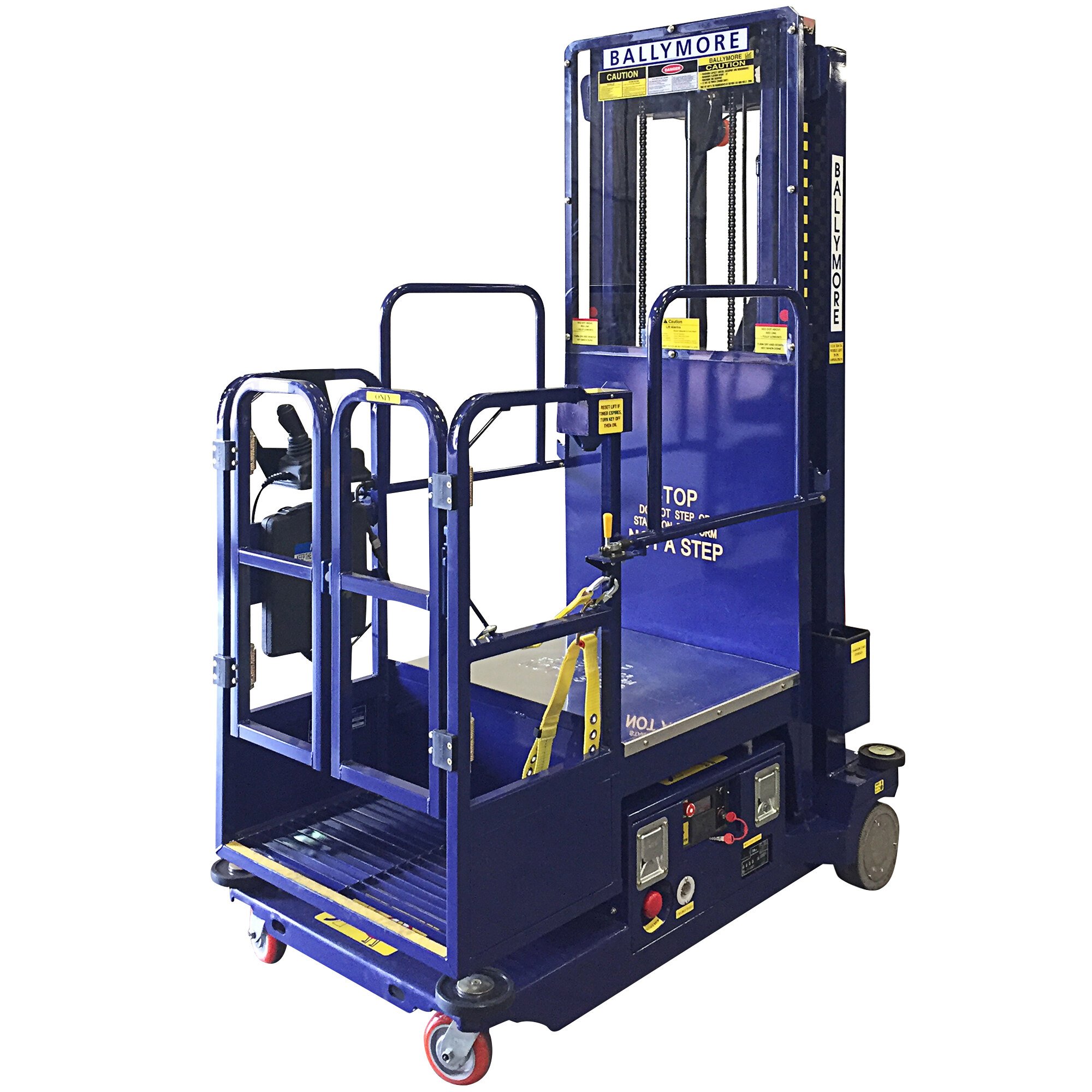 Ballymore PS-12D 18' Battery-Powered Drivable Hydraulic Stocking Lift ...