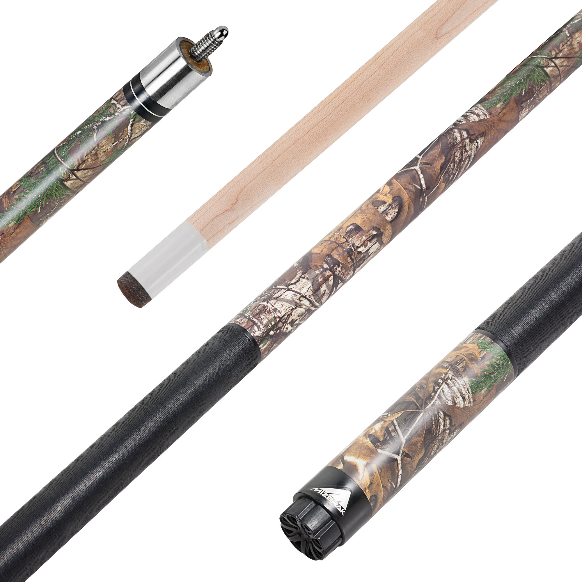 Mizerak P1886 58" Two-Piece Realtree® Camouflage Deluxe Maple Billiard ...