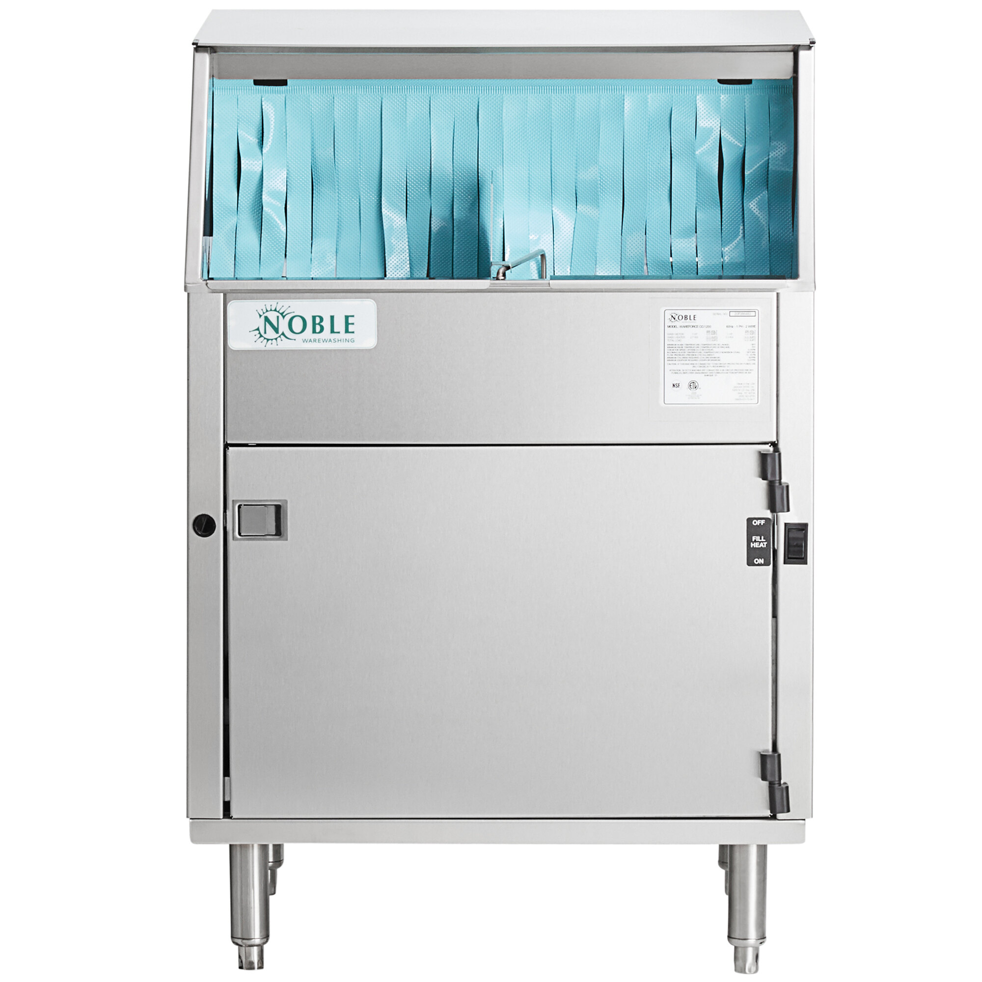 Noble Warewashing CG Electric Carousel Type Underbar Glass Washer - 208 ...