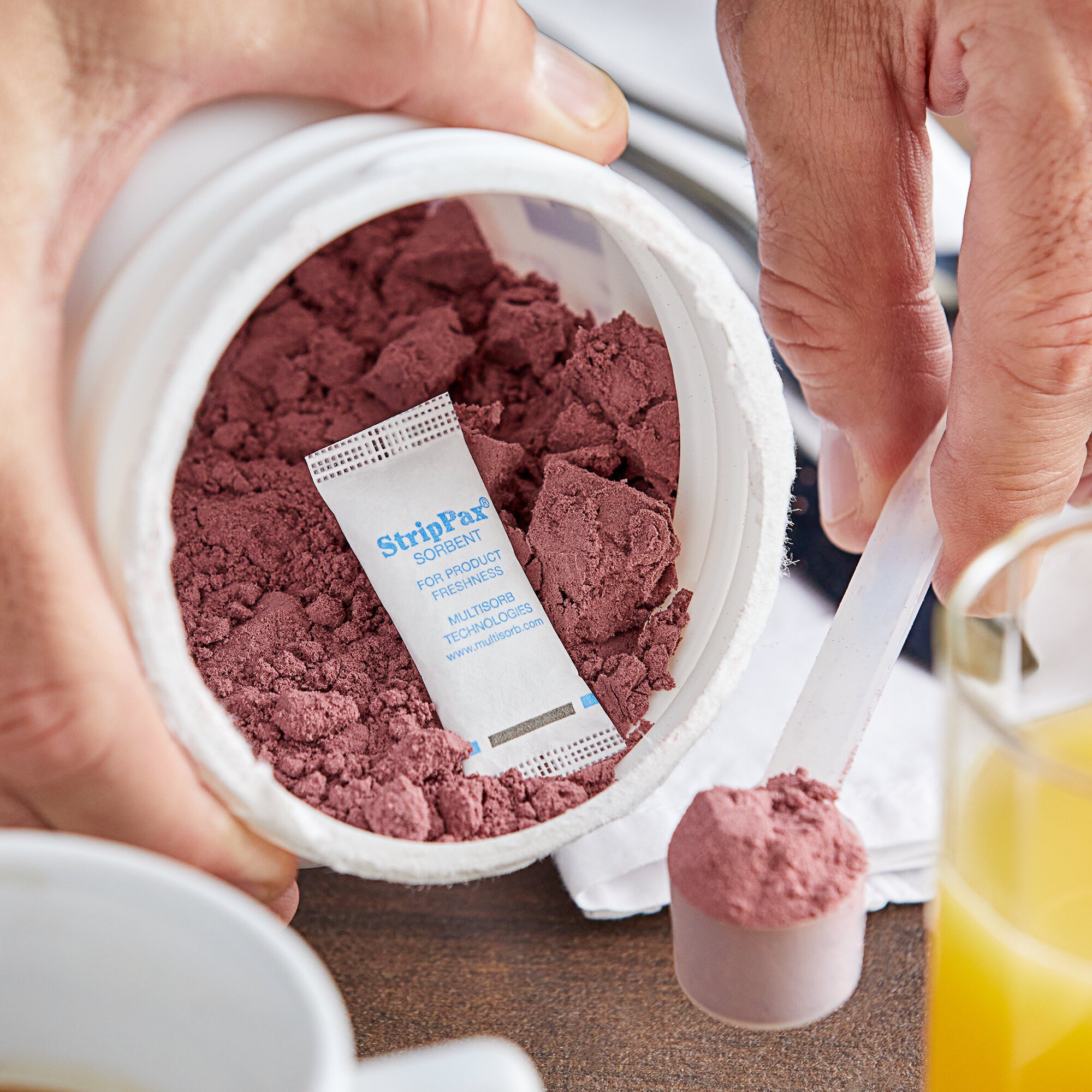 Multisorb StripPax 2 Gram Desiccant Silica Packet 02-30021CG109 - 3600/Case