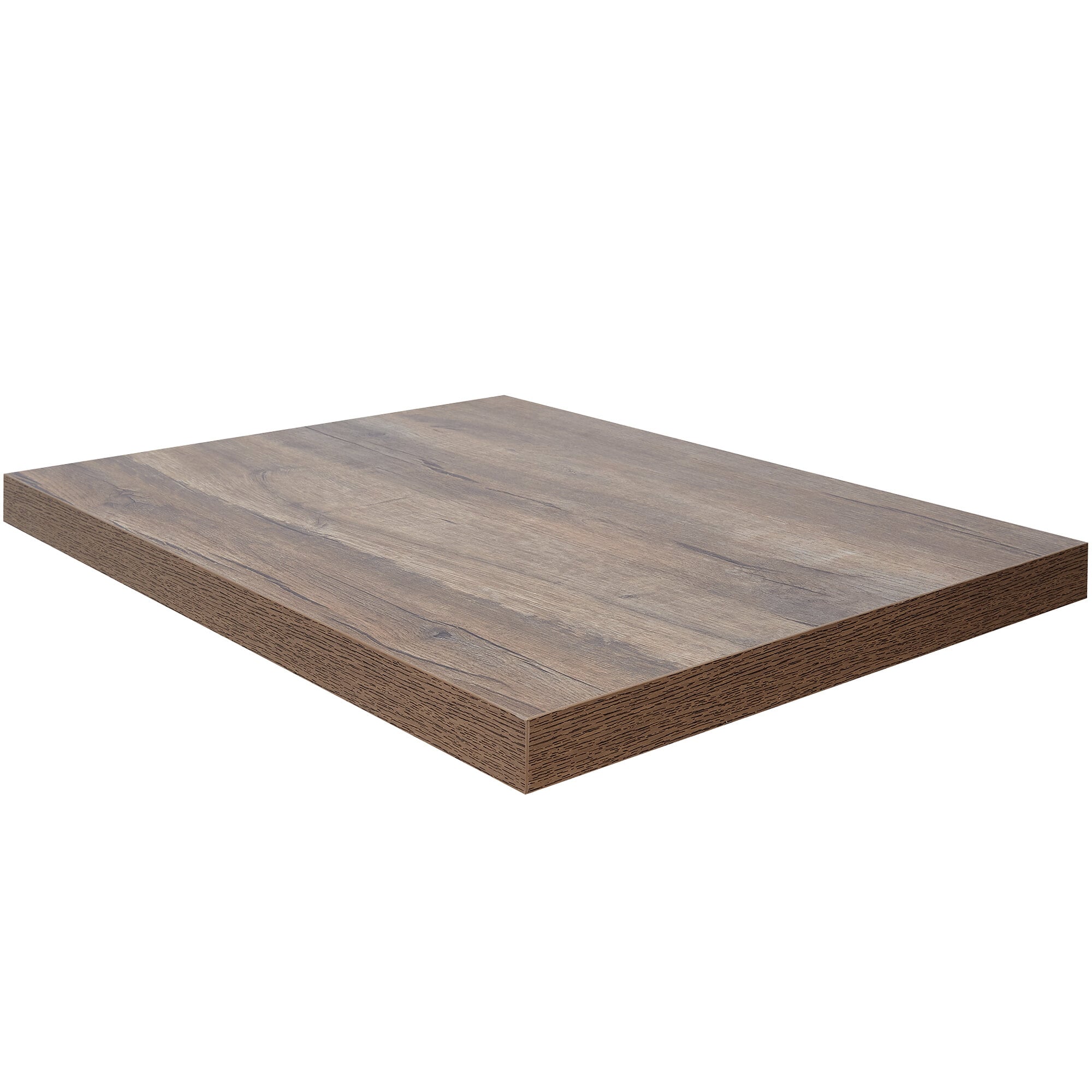 BFM Seating Relic 30" x 72" Knotty Pine Rectangular 2" Thick Table Top