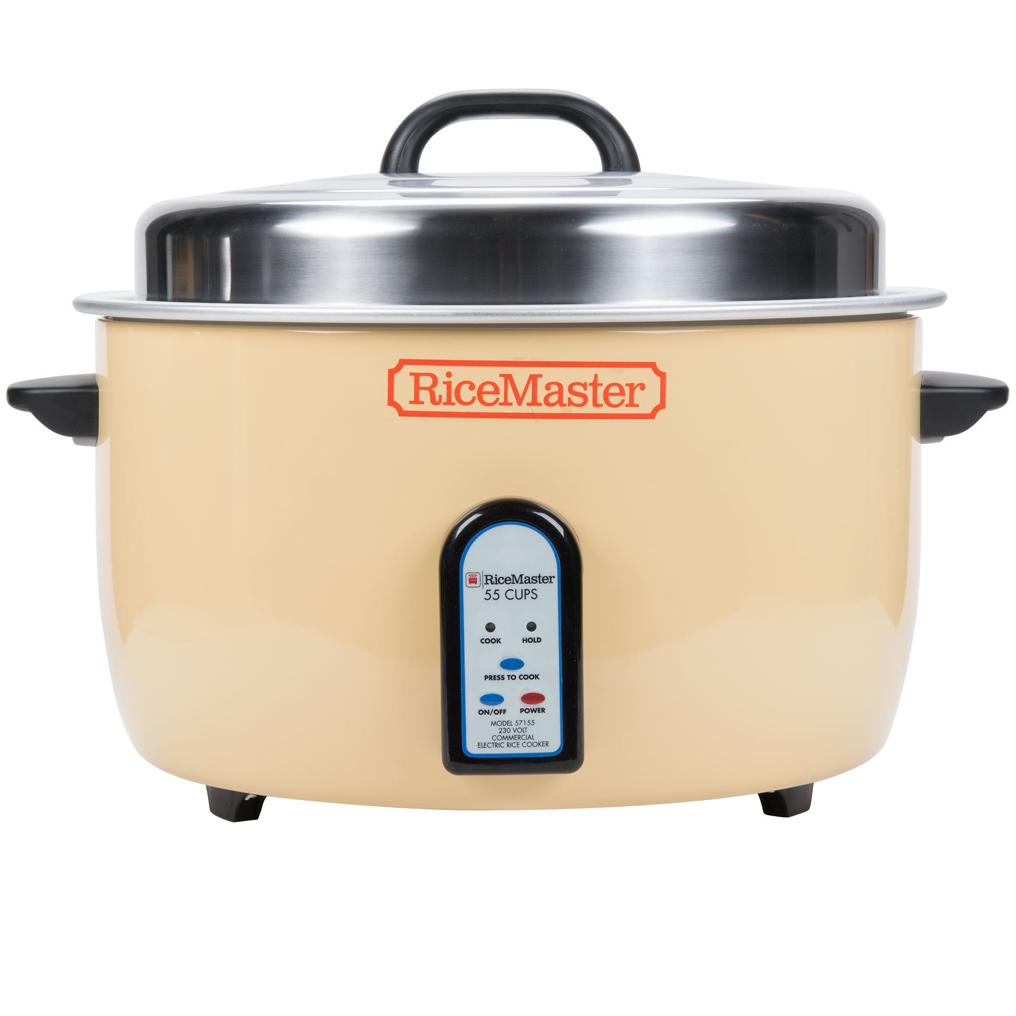 Town 57155 110 Cup (55 Cup Raw) Electronic Rice Cooker / Warmer - 208V