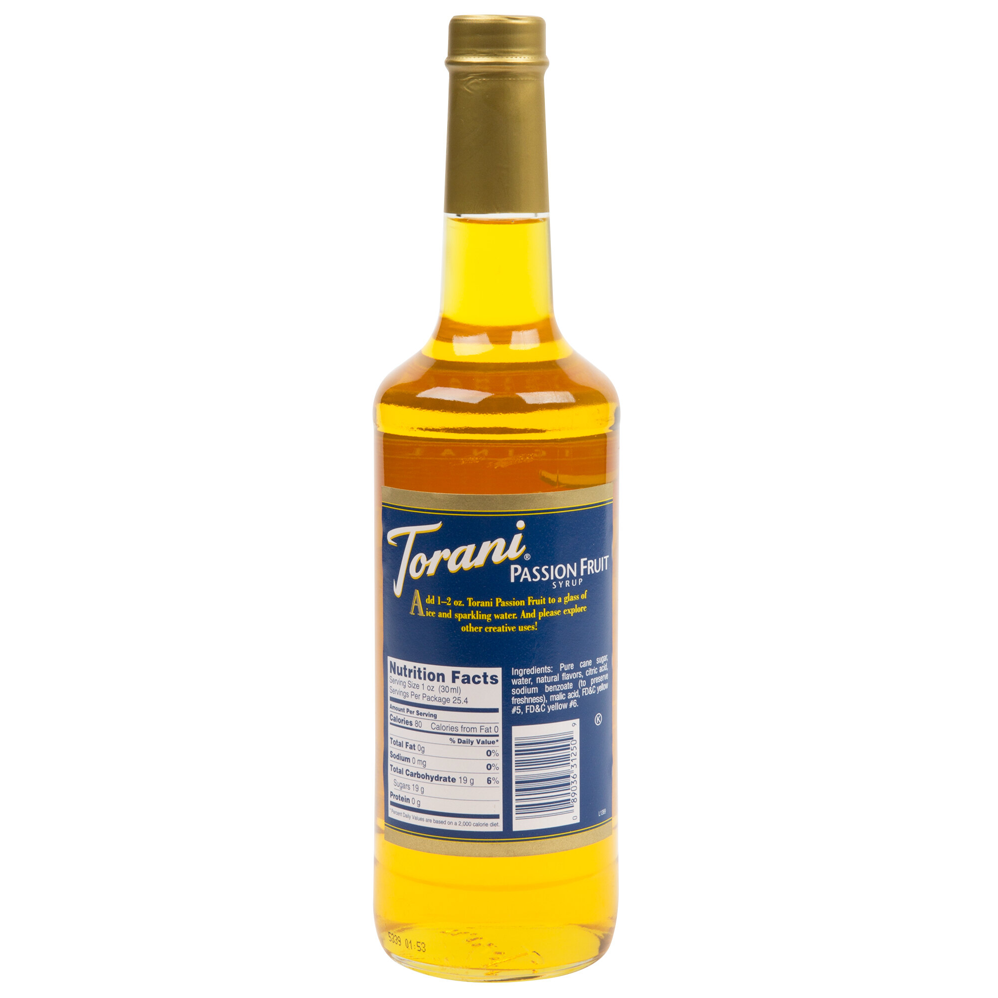 Torani Passion Fruit Syrup - 750 mL: Shop at WebstaurantStore