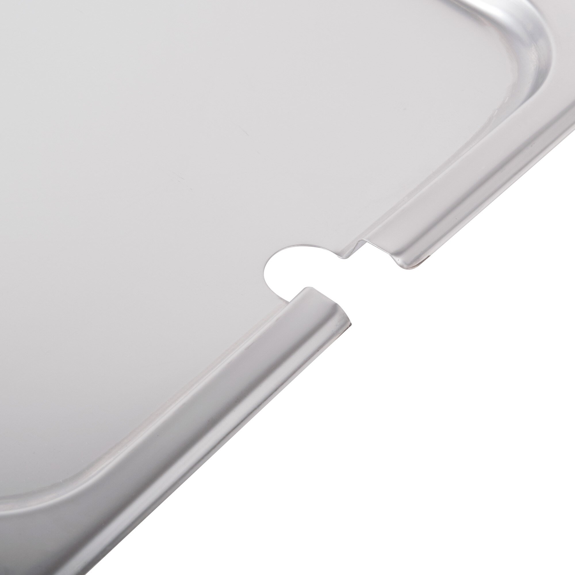 Choice Full Size Stainless Steel Slotted Steam Table / Hotel Pan Cover