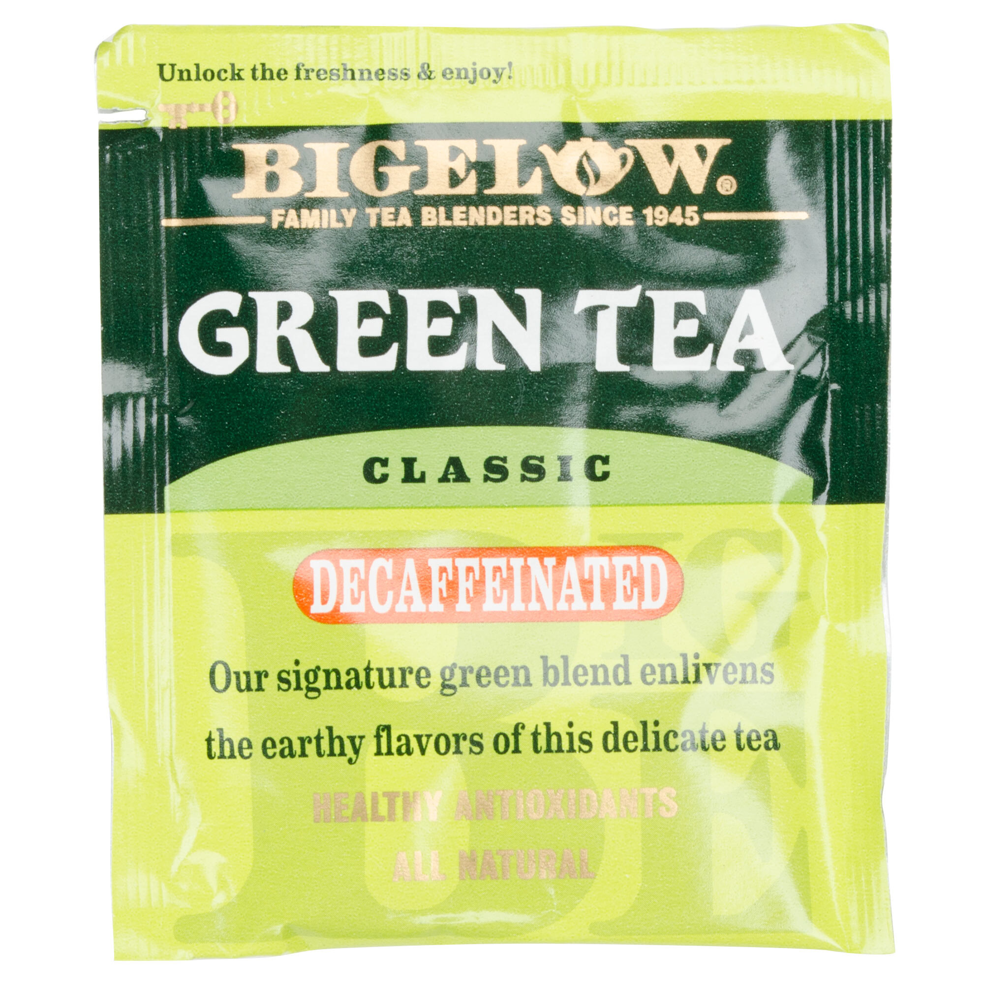 Bigelow Decaffeinated Green Tea Bags - 28/Box
