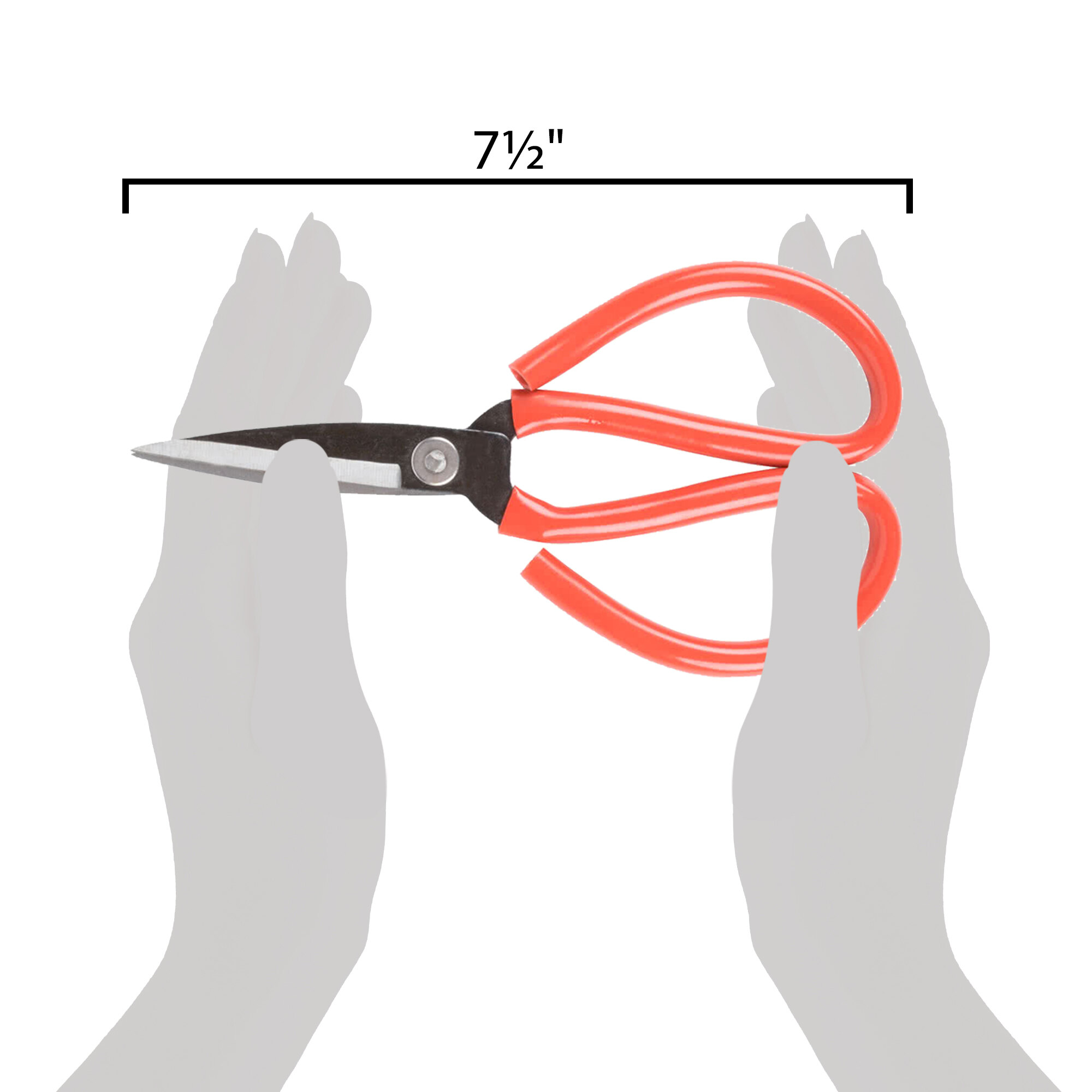 4" Nickel-Plated Steel Fish Shears