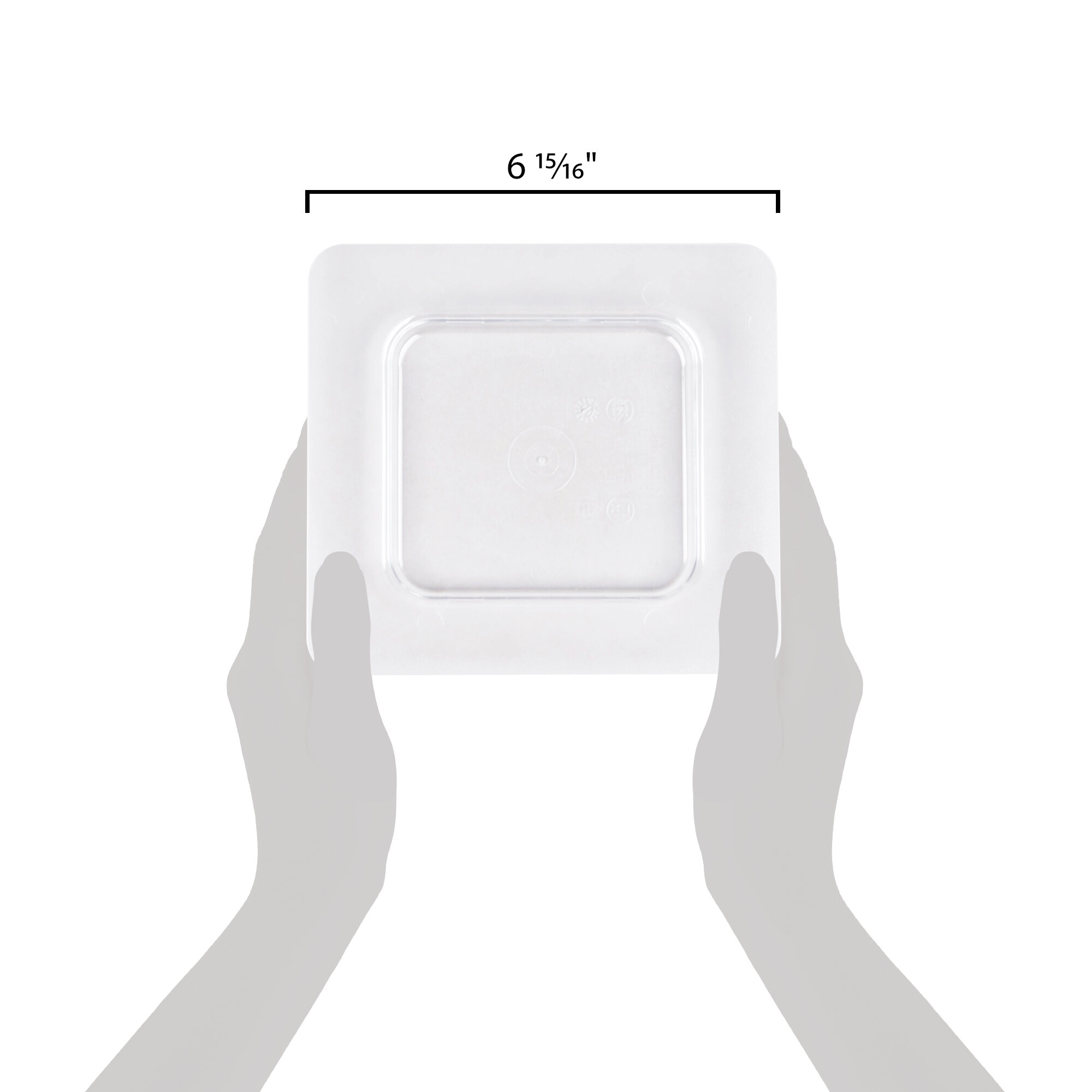 Cambro 60CFC135 ColdFest 1/6 Size Clear Flat Pan Lid