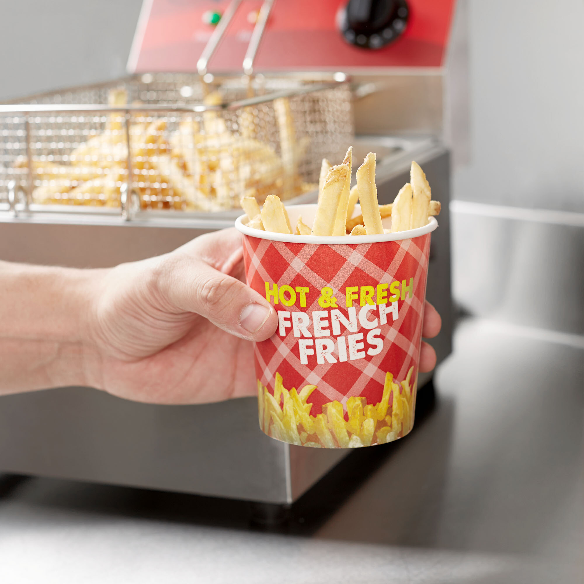 Choice 16 oz. French Fry Cup - 1000/Case