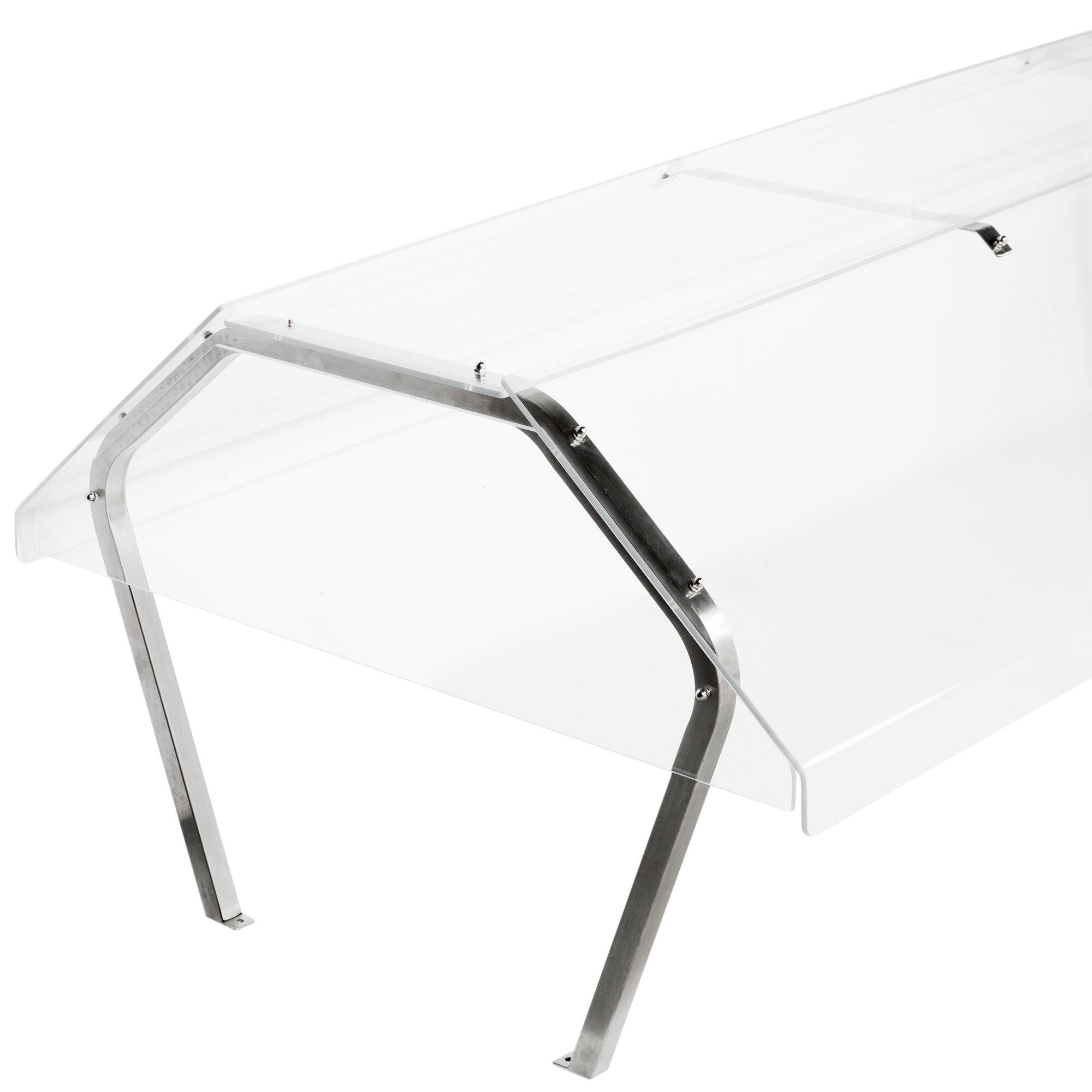Vollrath 38065 76" Buffet Sneeze Guard for Vollrath 5 Well / Pan Hot or ...
