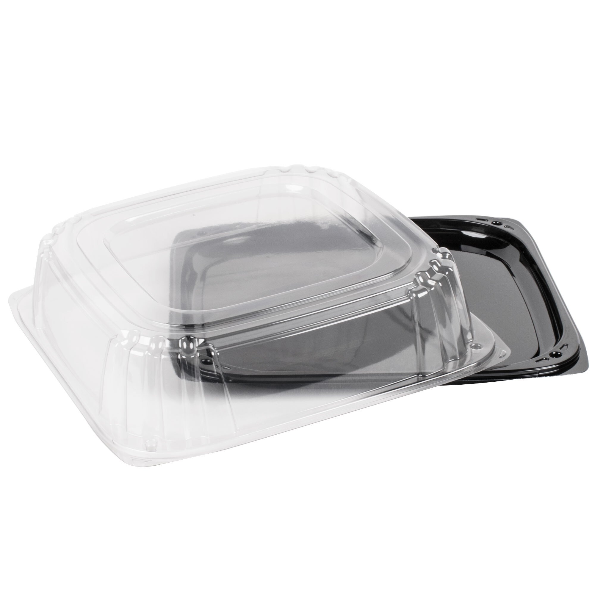Sabert C9616 UltraStack 16" Square Disposable Deli Platter / Catering ...