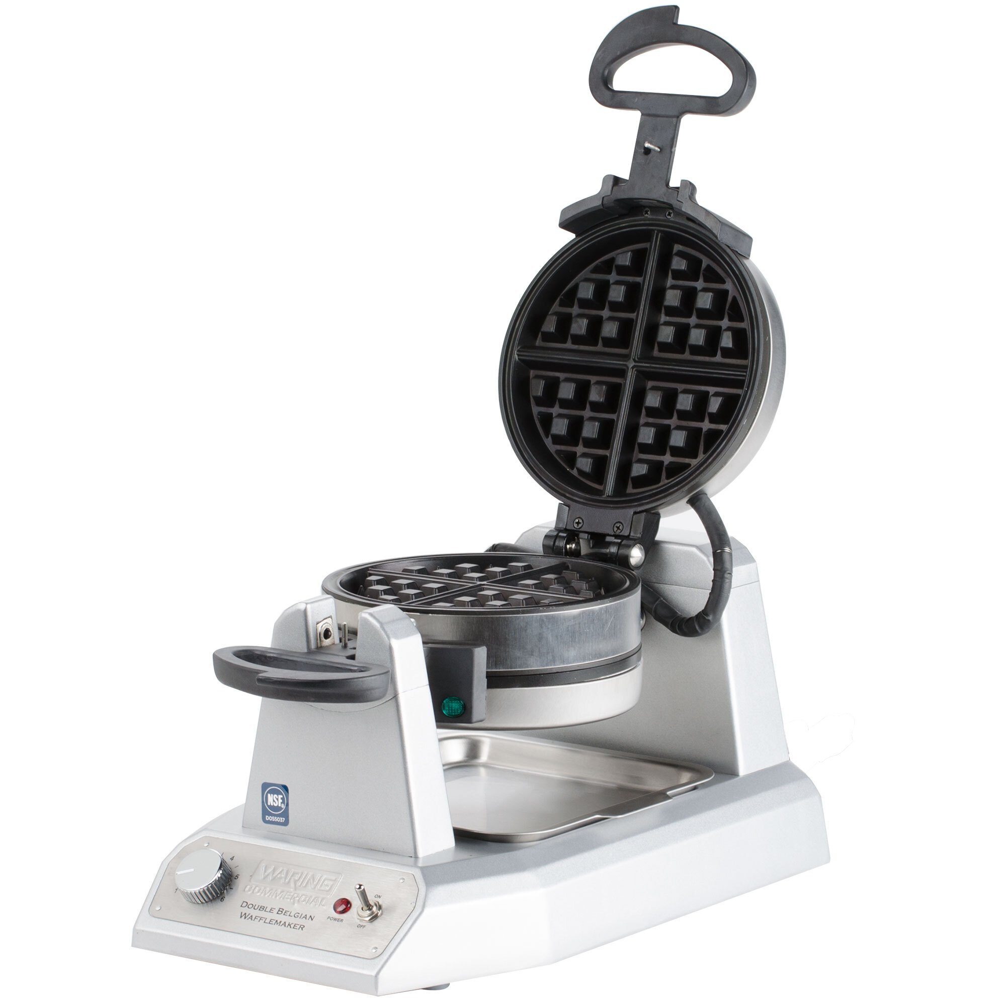 Waring WW200 Double Belgian Waffle Maker - WebstaurantStore