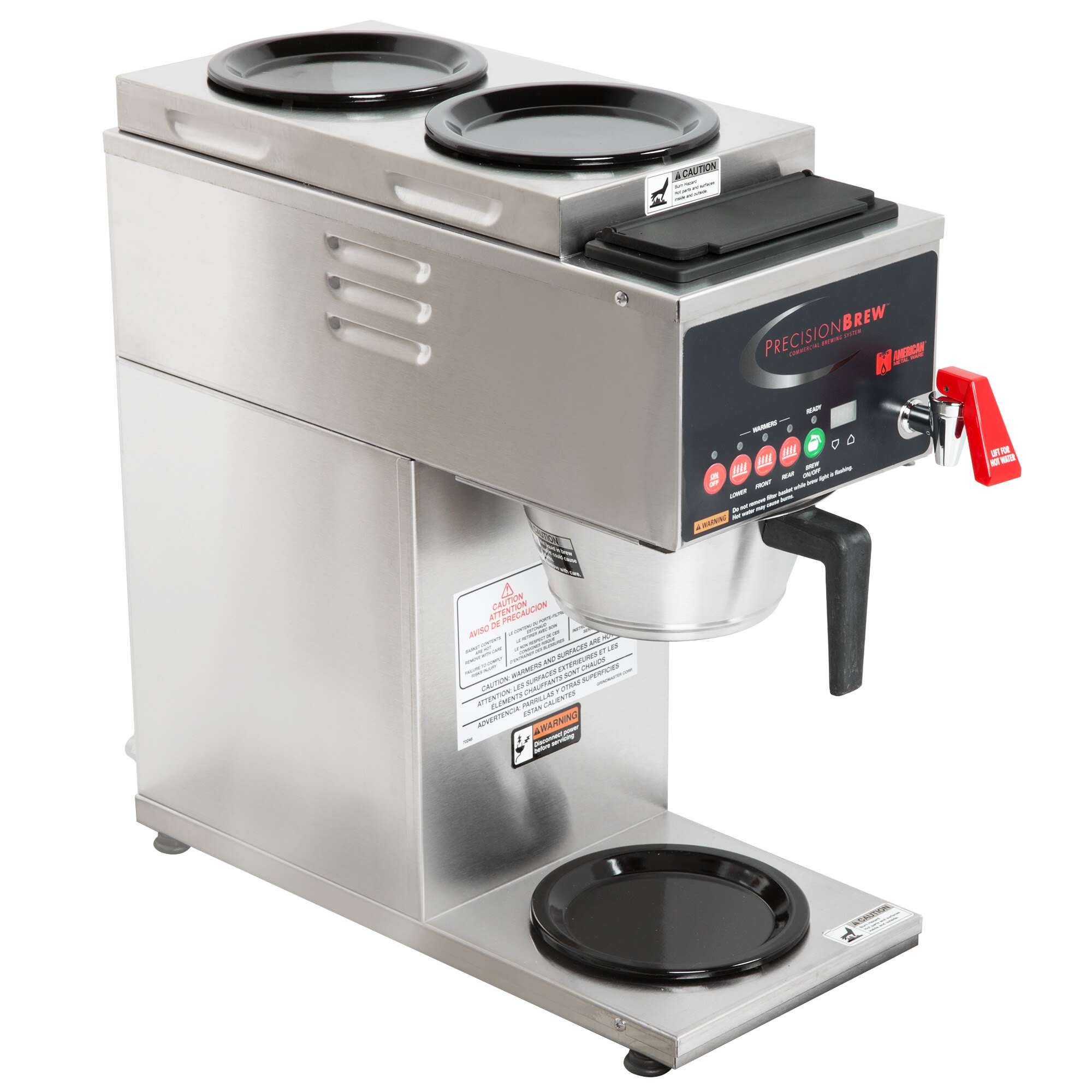Grindmaster B-3 PrecisionBrew Digital 64 oz. Automatic Coffee Brewer