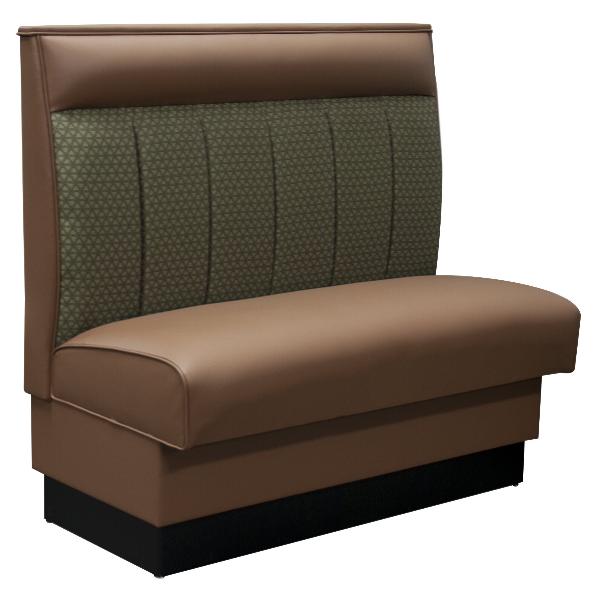 American Tables & Seating AS-426 46" Single 6 Channel Back Upholstered ...