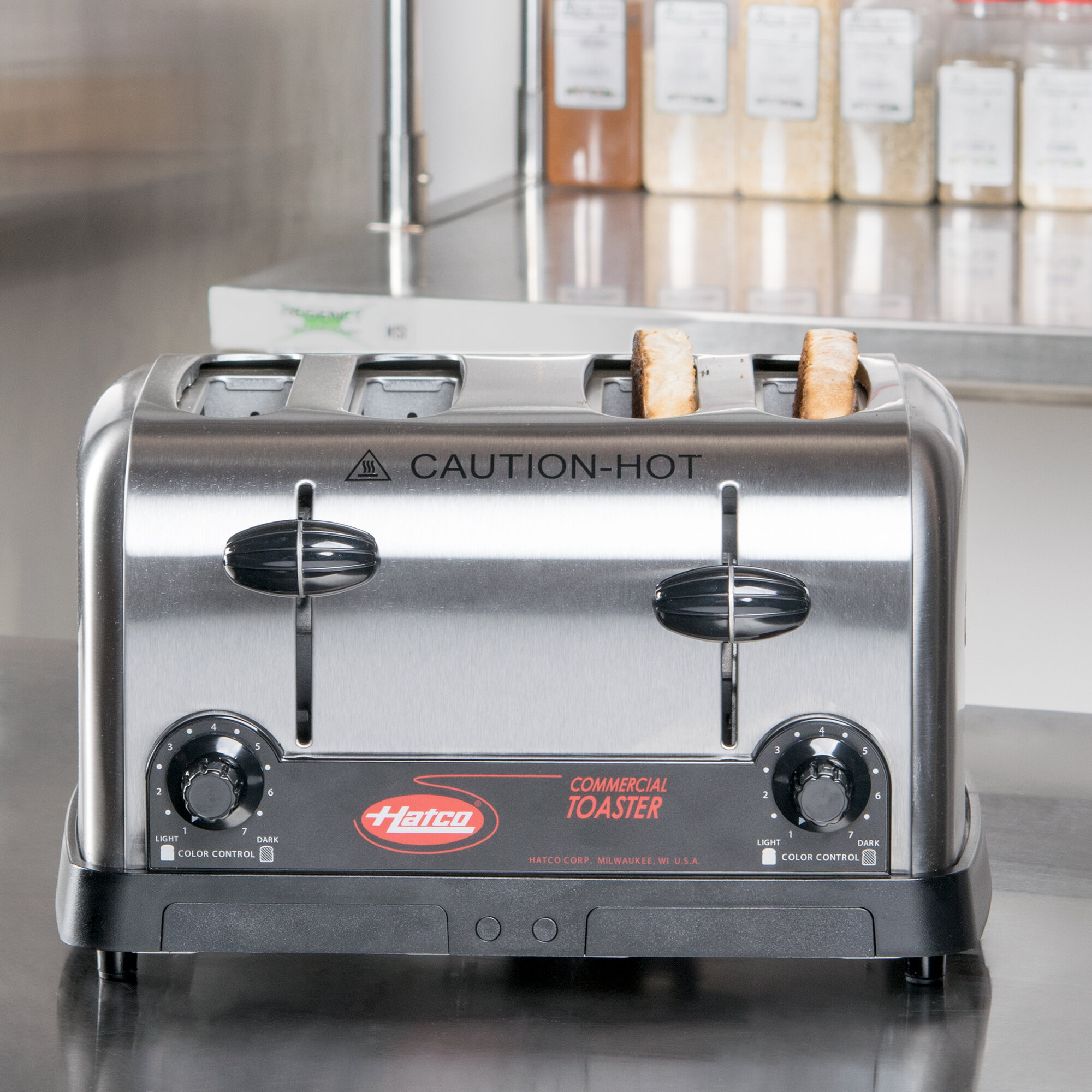 Hatco TPT-120 4 Slice Commercial Toaster | WebstaurantStore