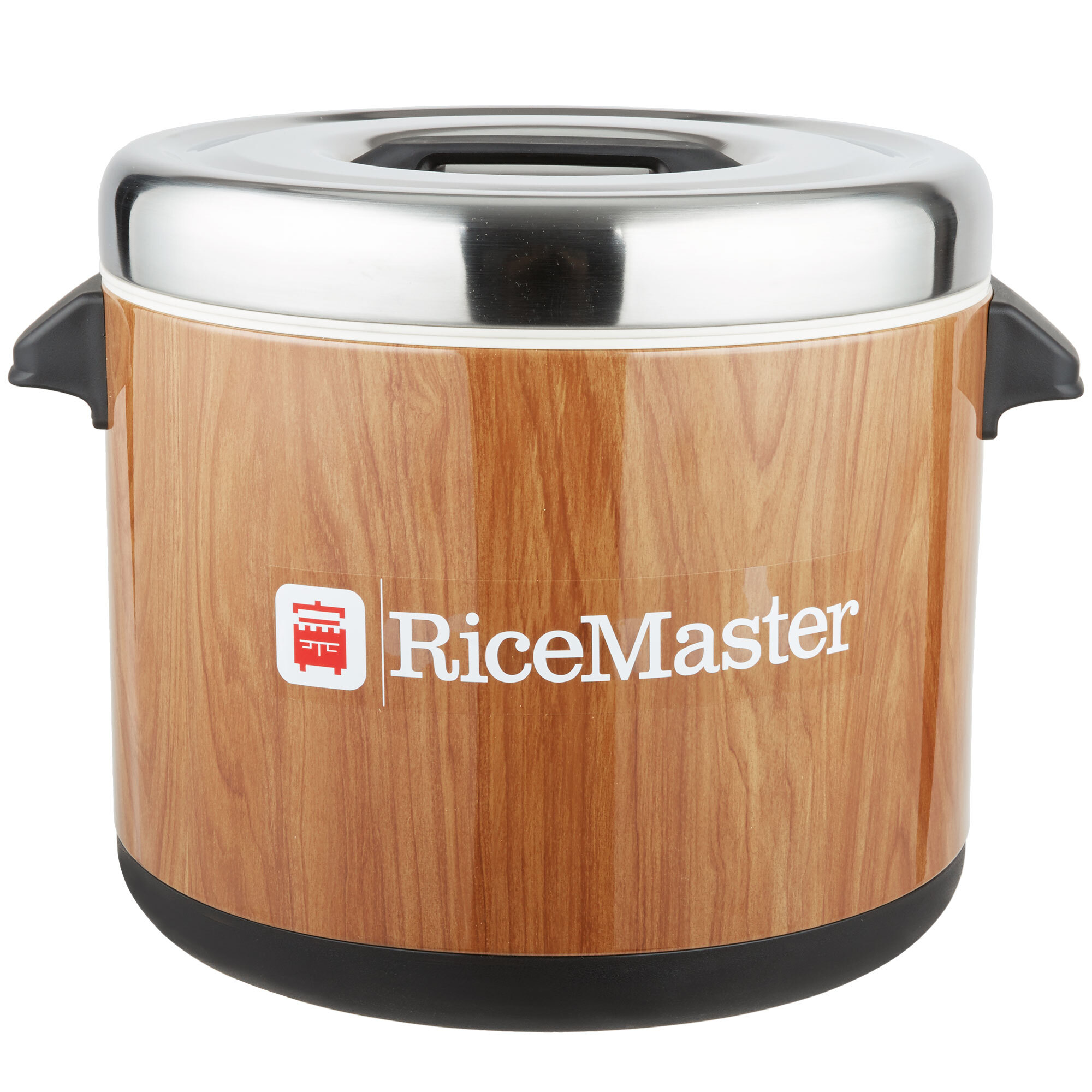 Town 56913W 96 Cup Sushi Rice Container with Woodgrain Finish