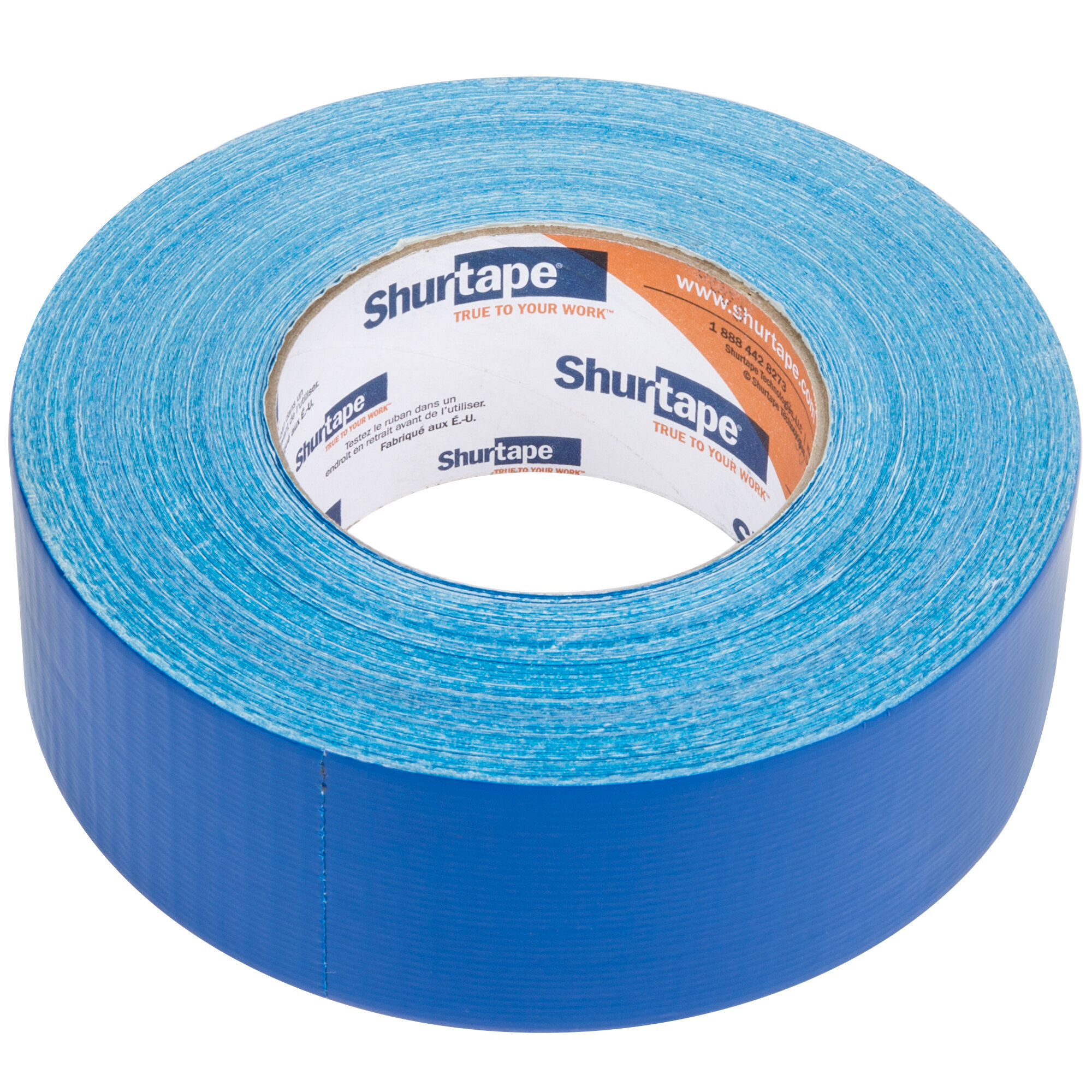 Shurtape Blue Duct Tape 2" x 60 Yards (48 mm x 55 m) - General Purpose ...