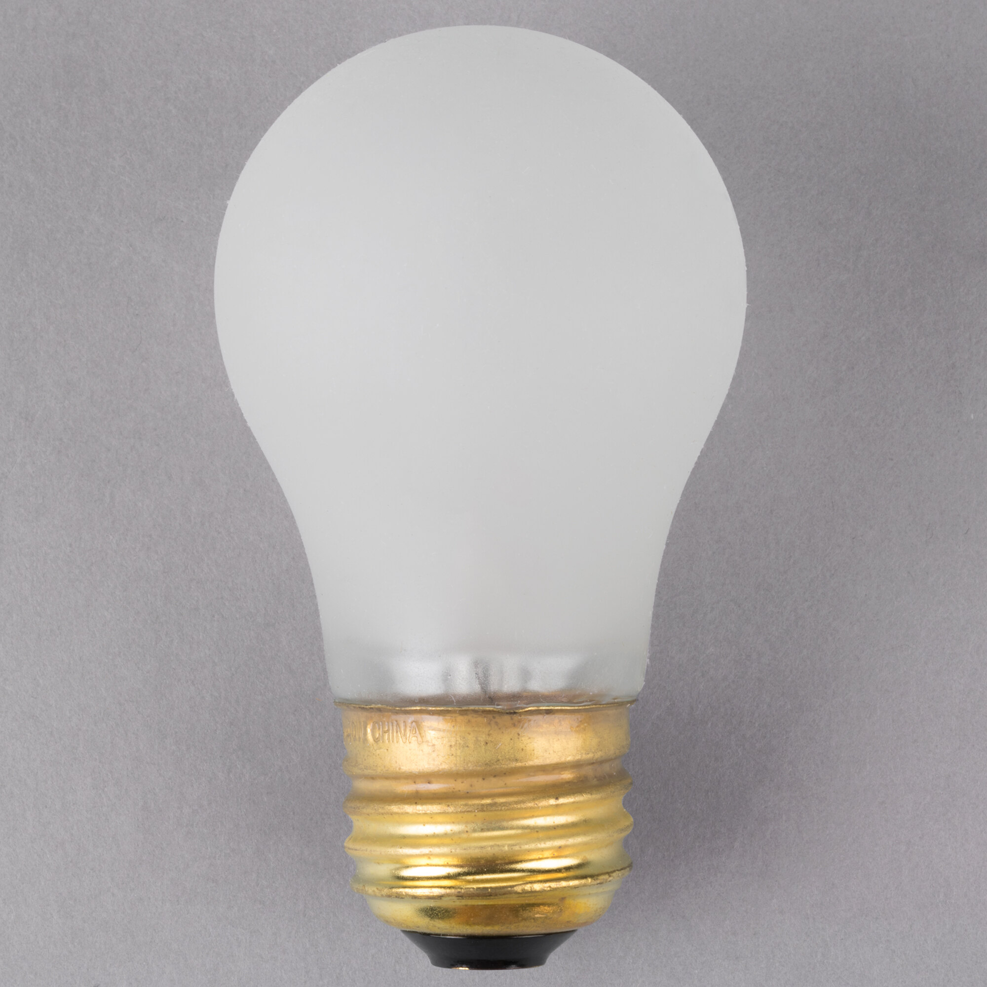 3 1/2" x 1 7/8" Silicone Coated Shatterproof Light Bulb - 130V, 40W