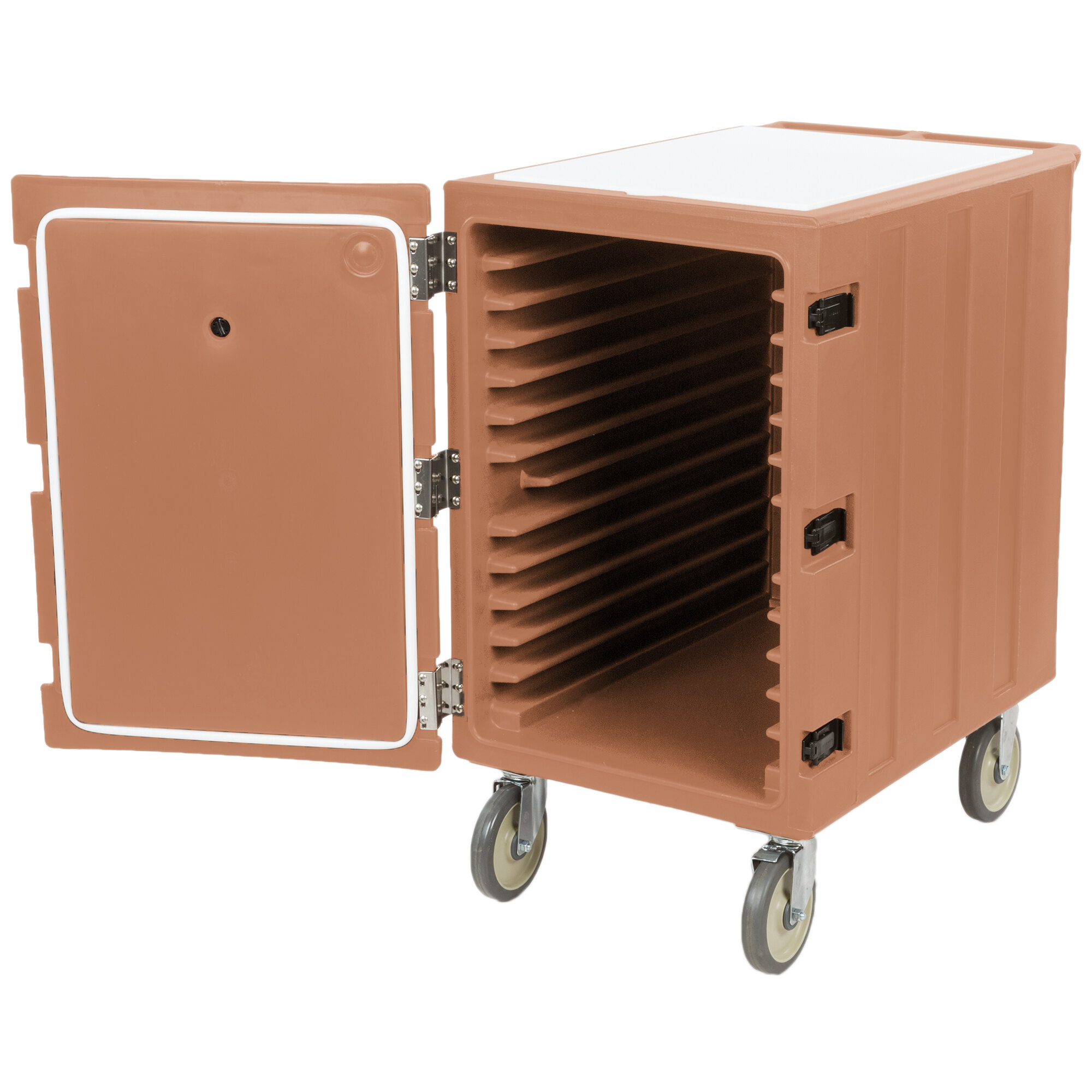 Cambro 1826LTC157 Camcart Coffee Beige Mobile Cart for 18" x 26" Sheet ...