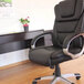 Boss B8601 Black LeatherPlus NTR Executive Chair