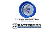 Patterson High Velocity Fans Video | WebstaurantStore