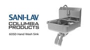 Sani-Lav 605D Hand Wash Sink Overview Video | WebstaurantStore