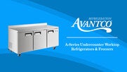 Avantco A-Series Refrigerators and Freezers Video | WebstaurantStore