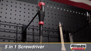 ALLWAY 5-in-1 Screwdriver Overview Video | WebstaurantStore