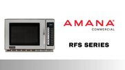 Amana Commercial RFS Series Microwaves Overview Video | WebstaurantStore