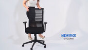 Boss B6566 BK Office Chair Overview Video | WebstaurantStore