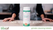 Biocaf Grinder Cleaning Tablets - How to Clean a Coffee Grinder Video ...