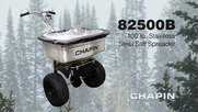 Chapin 82500B 100-Pound Stainless Steel Professional Salt Spreader ...