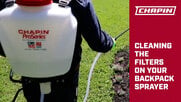 Cleaning Filters on Your Backpack Sprayer Video | WebstaurantStore