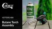 Choice Butane Torch Assembly Instructions Video | WebstaurantStore