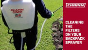 Cleaning the Filters on Chapin Backpack Sprayers Overview Video ...