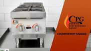 CPG Countertop Ranges Video | WebstaurantStore