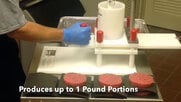 Eazy Slider Commercial Patty Forming and Portioning Machine Video ...