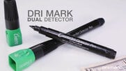 How to Use a Counterfeit Pen - Dri Mark Duel Detector Demo