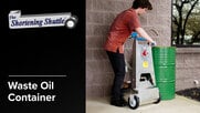 Shortening Shuttle® Waste Oil Container Overview Video | WebstaurantStore