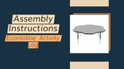 Assembly Instructions: Econoline Table Leg Video | WebstaurantStore