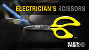 Klein Tools Electrician's Scissors Overview Video | WebstaurantStore