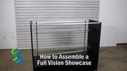 Full Vision Display Showcase Assembly Instructions Video | WebstaurantStore