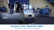 Goodway GVC-18000 & GVC-36000 Heavy-Duty Vapor-Steam Cleaners Overview ...