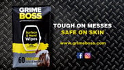 Grime Boss Cleaning Wipes Overview Video | WebstaurantStore