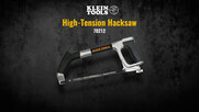 Klein Tools' High-Tension Hacksaw Overview Video | WebstaurantStore