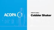 How To Use Acopa Cobbler Shakers Video | WebstaurantStore