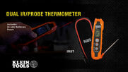 The Klein Tools IR07 Dual IR/Probe Thermometer Overview Video ...
