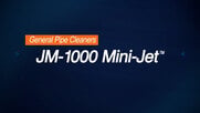 General Pipe Cleaners Mini-Jet – JM-1000 Clears Grease, Sand, & Ice ...