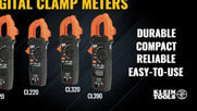 Klein Tools Digital Clamp Meter Family Overview Video | WebstaurantStore