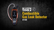 Klein Tools ET120 Combustible Gas Leak Detector Overview Video ...
