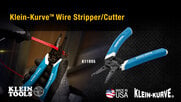 Klein Tools' Klein-Kurve Wire Stripper/Cutter (K11095) Overview Video ...